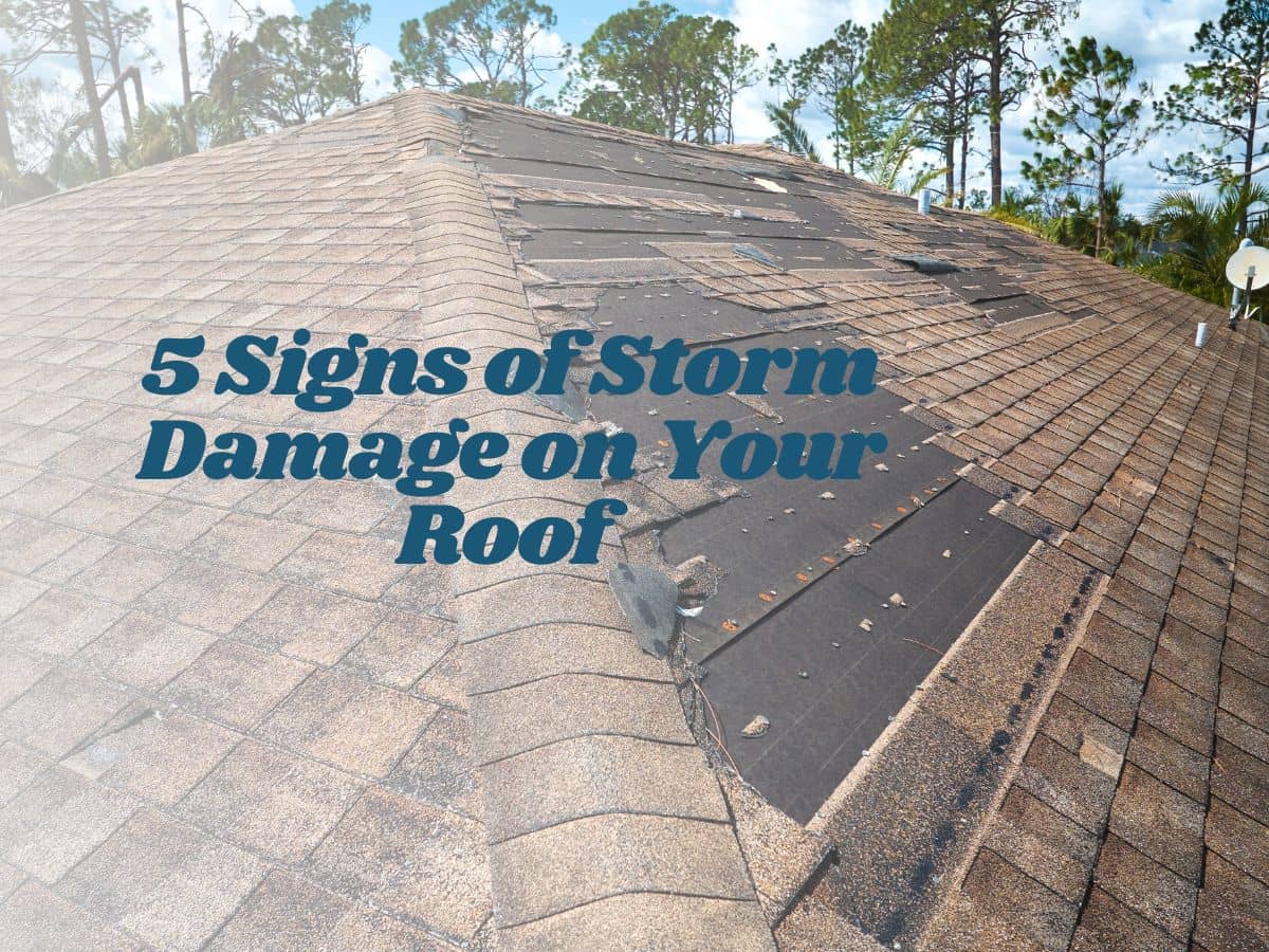 5 Signs of Storm Damage on Your Roof | IBEX Roof